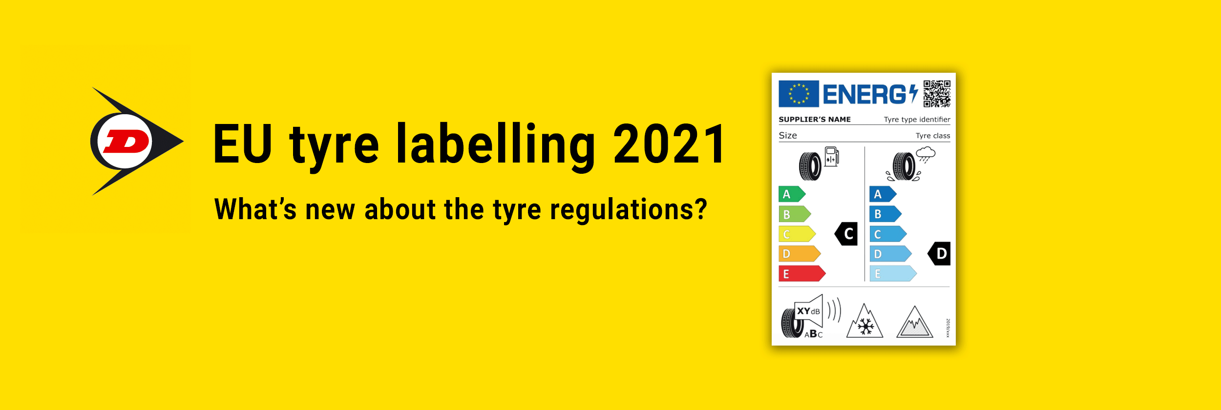 New EU Tyre Label – May 2021 | Dunlop Tyres